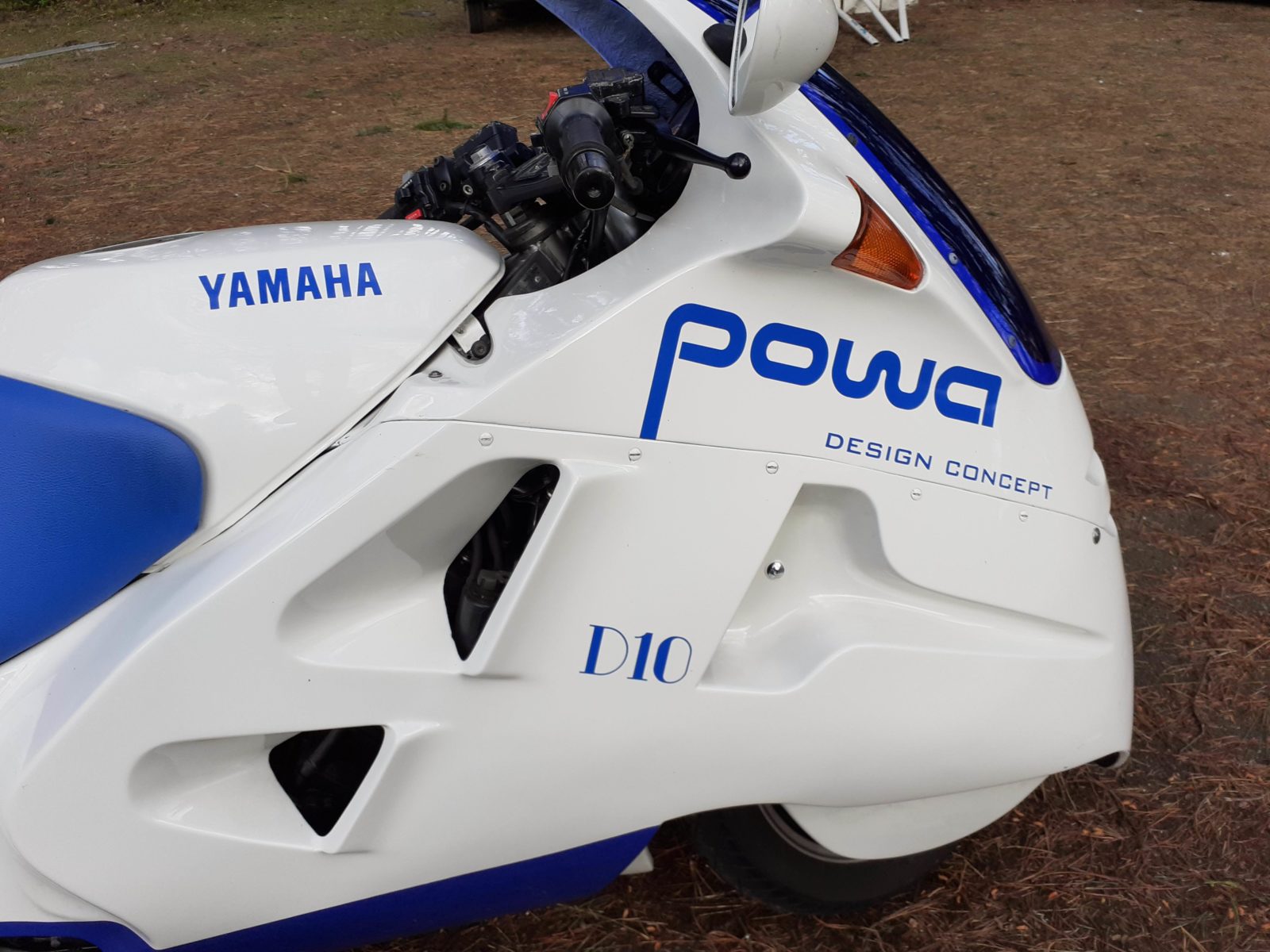 Yamaha Moko Powa D10: A Rare Retro Streamliner