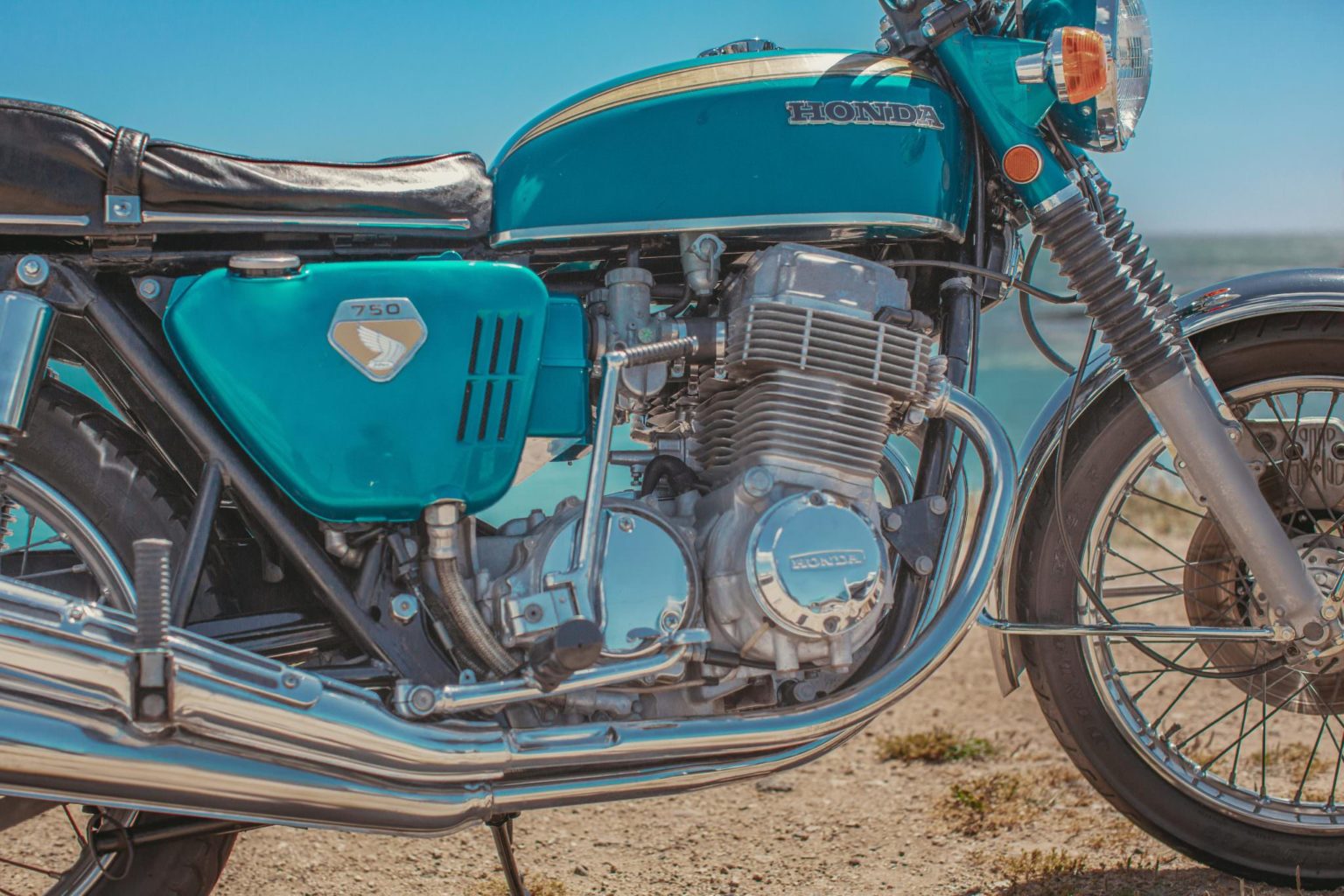 A Honda CB750 "Sandcast": The Japanese Motorcycle That Changed Everything