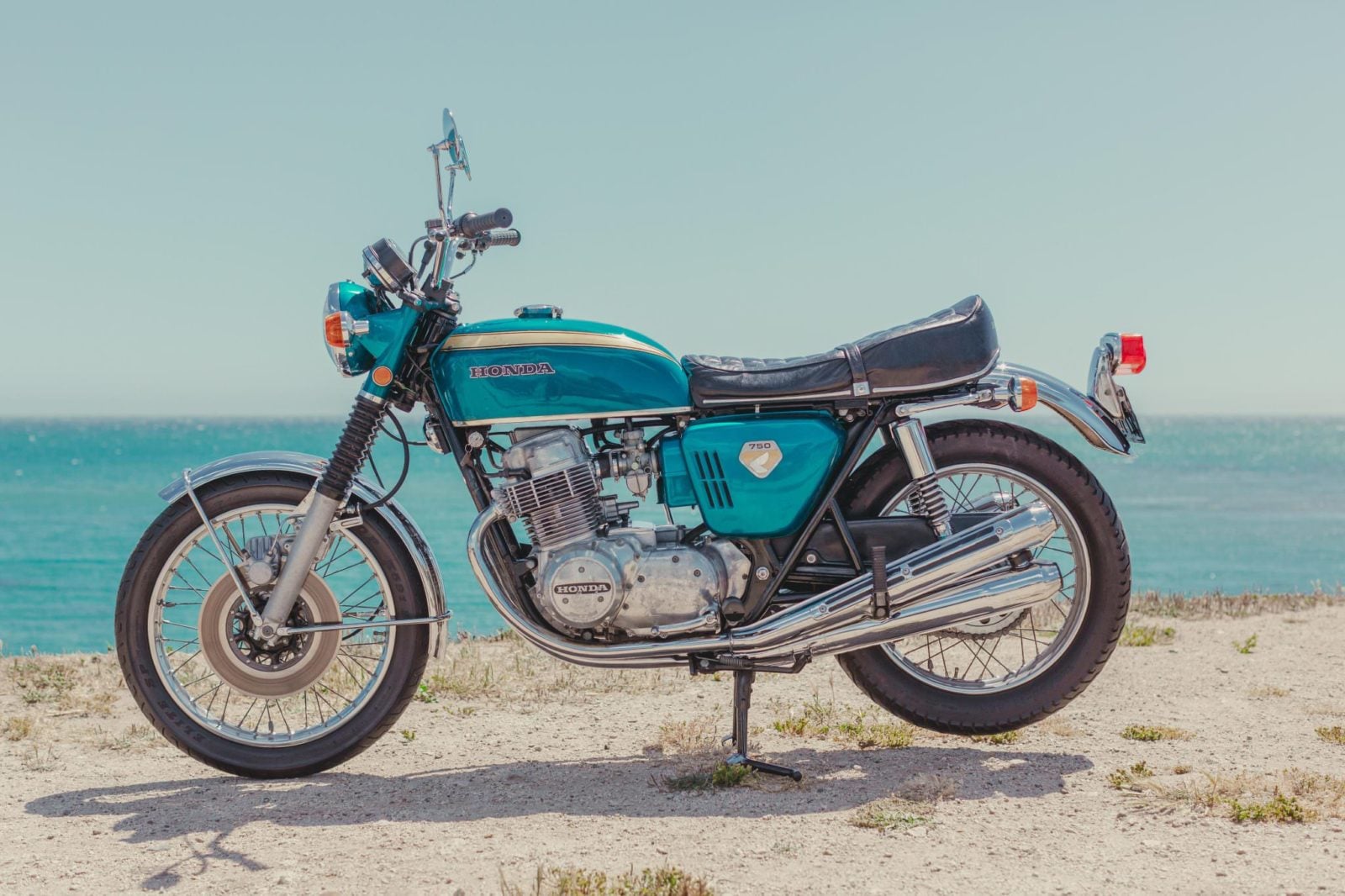 A Honda CB750 "Sandcast": The Japanese Motorcycle That Changed Everything
