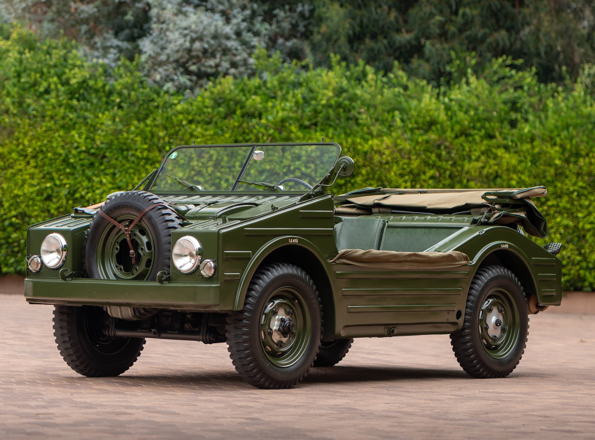 Porsche's Answer To The Jeep: The Rare 1955 Porsche Type 597 "Jagdwagen"