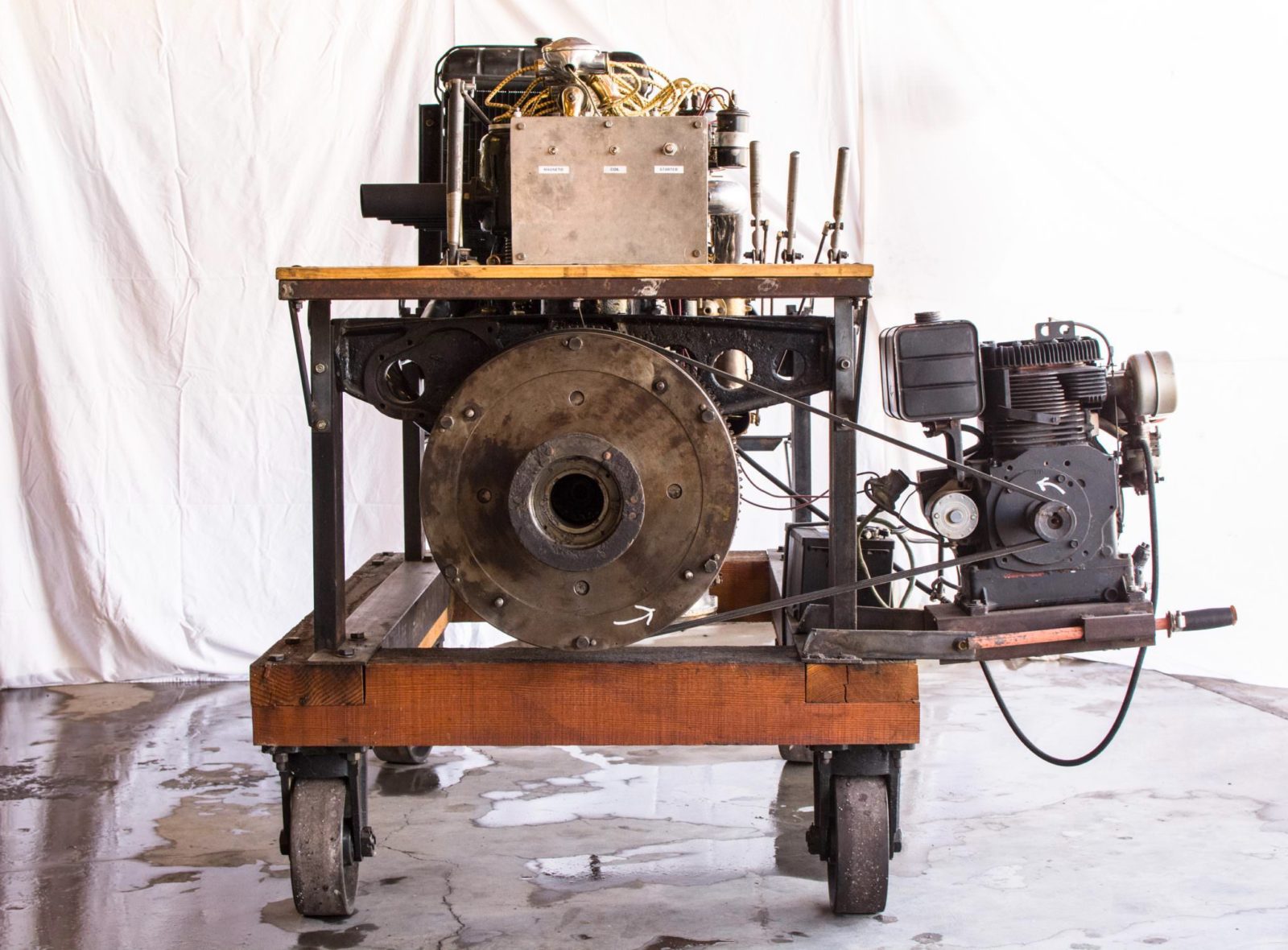 For Sale: A 15.3 Liter Seagrave T-Head Straight-Six Engine From 1916