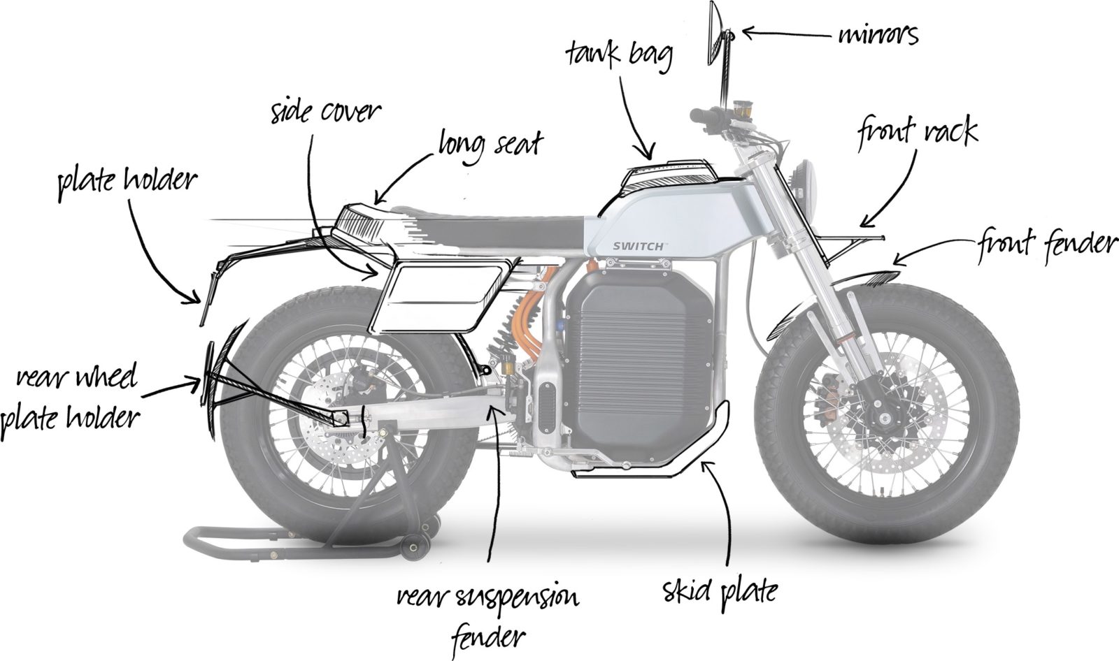 Switch eScrambler: The World's First Production Electric Scrambler
