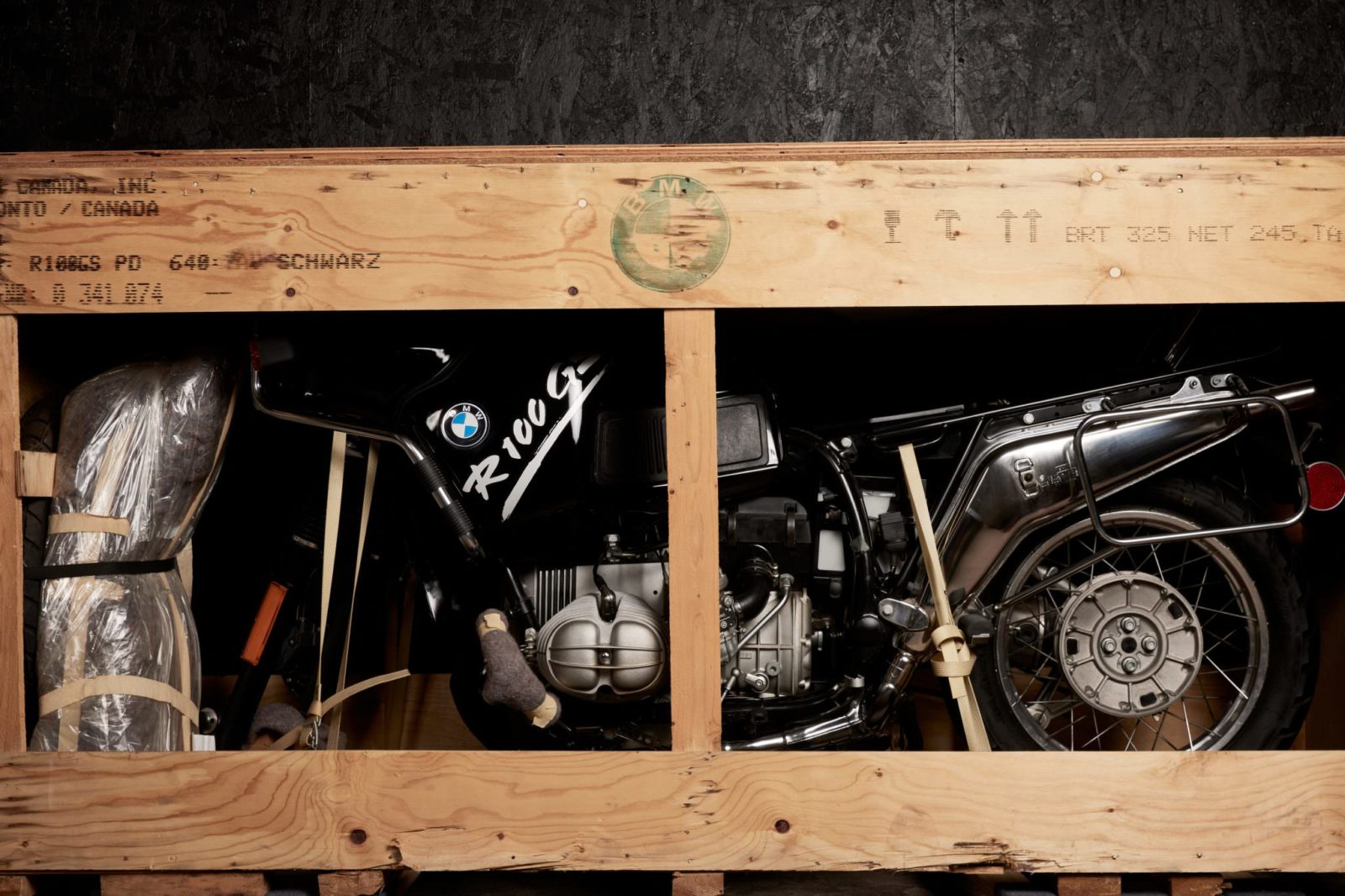 Still In The Factory Crate: A 1995 BMW R100GS PD Classic