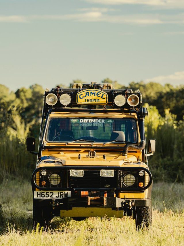 There's An Original Camel Trophy Land Rover Defender For Sale
