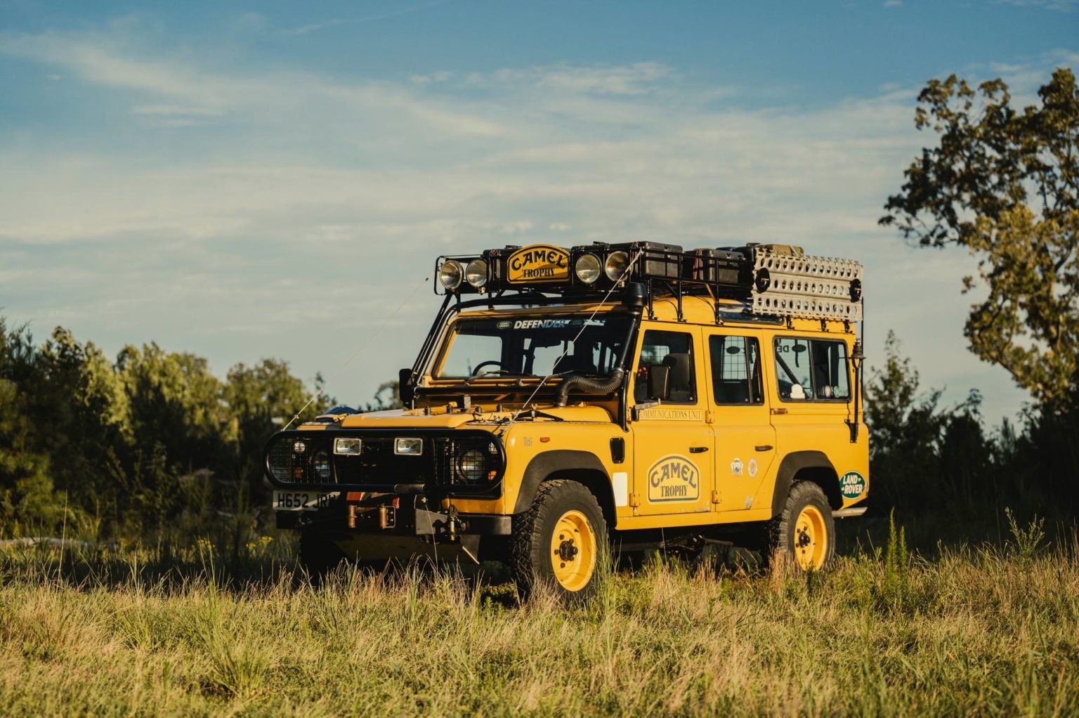 There's An Original Camel Trophy Land Rover Defender For Sale