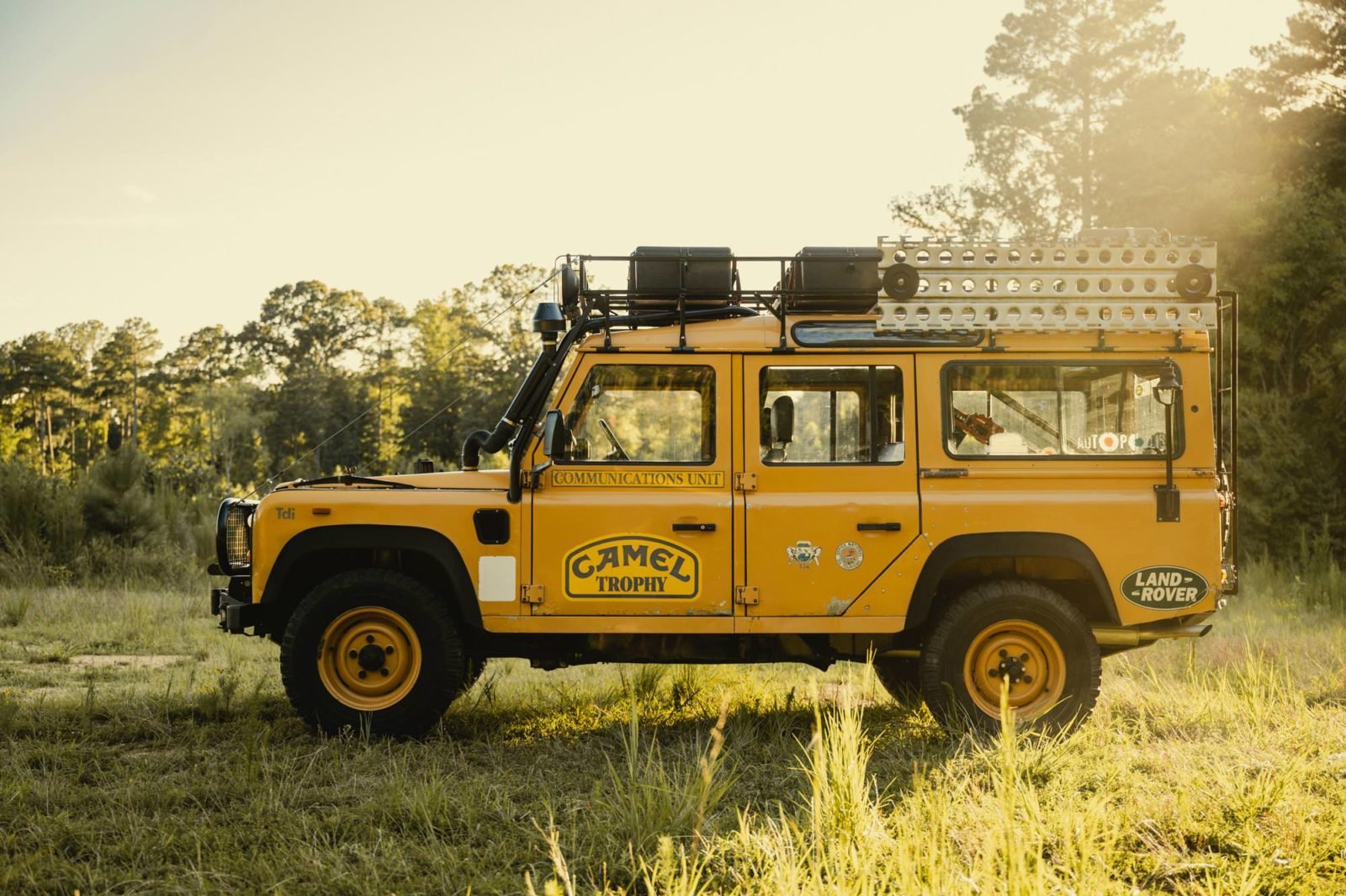 There's An Original Camel Trophy Land Rover Defender For Sale