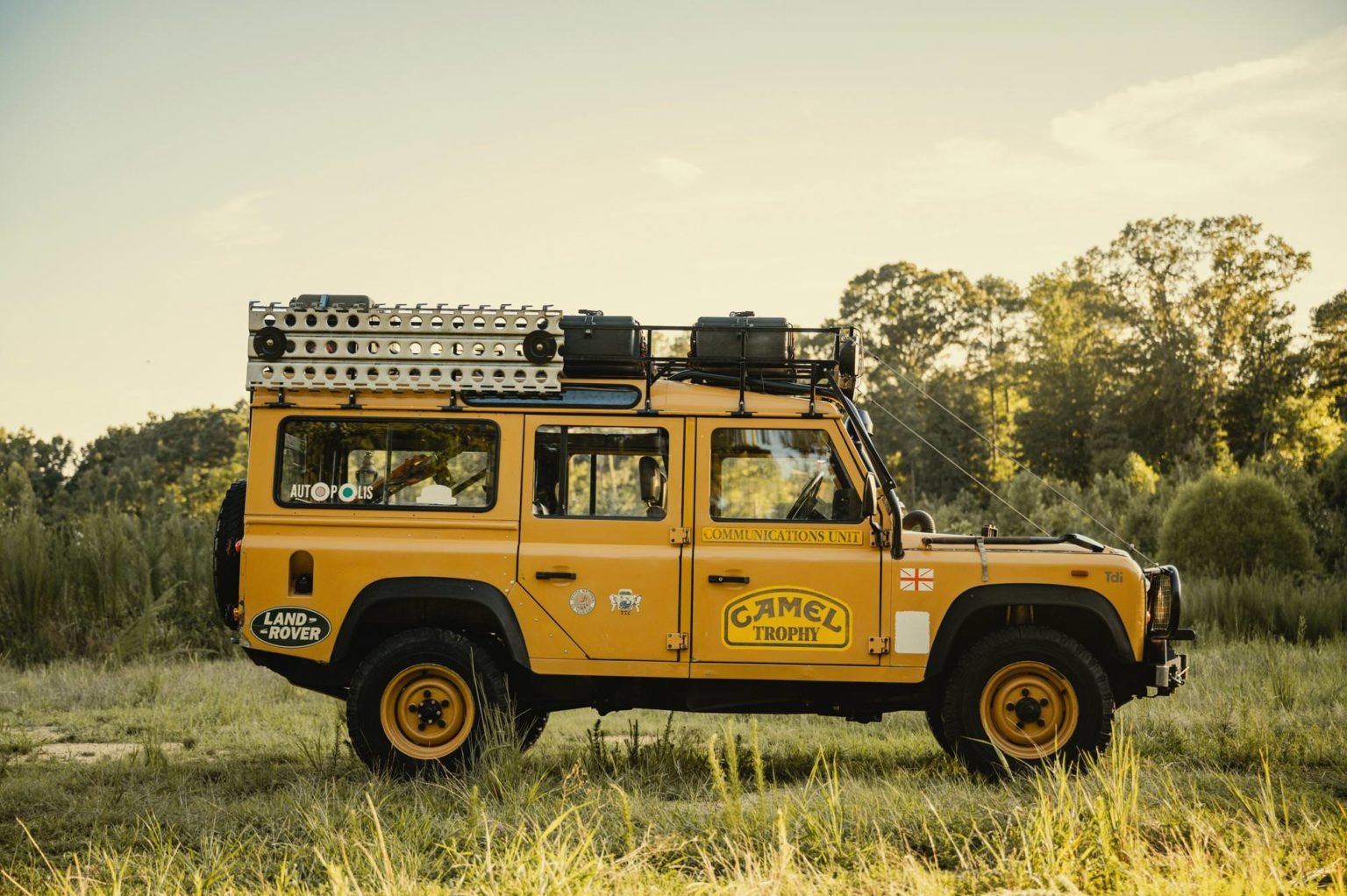 There's An Original Camel Trophy Land Rover Defender For Sale
