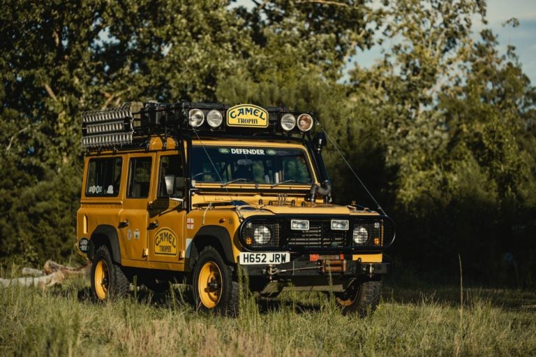 There's An Original Camel Trophy Land Rover Defender For Sale