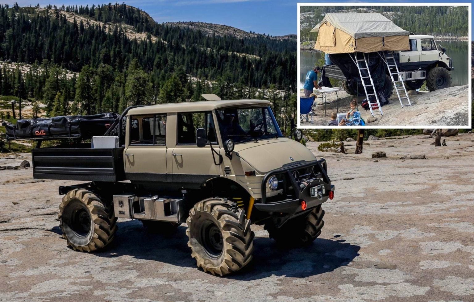 The King Of 4x4s: A Mercedes-Benz Unimog 416 Doka