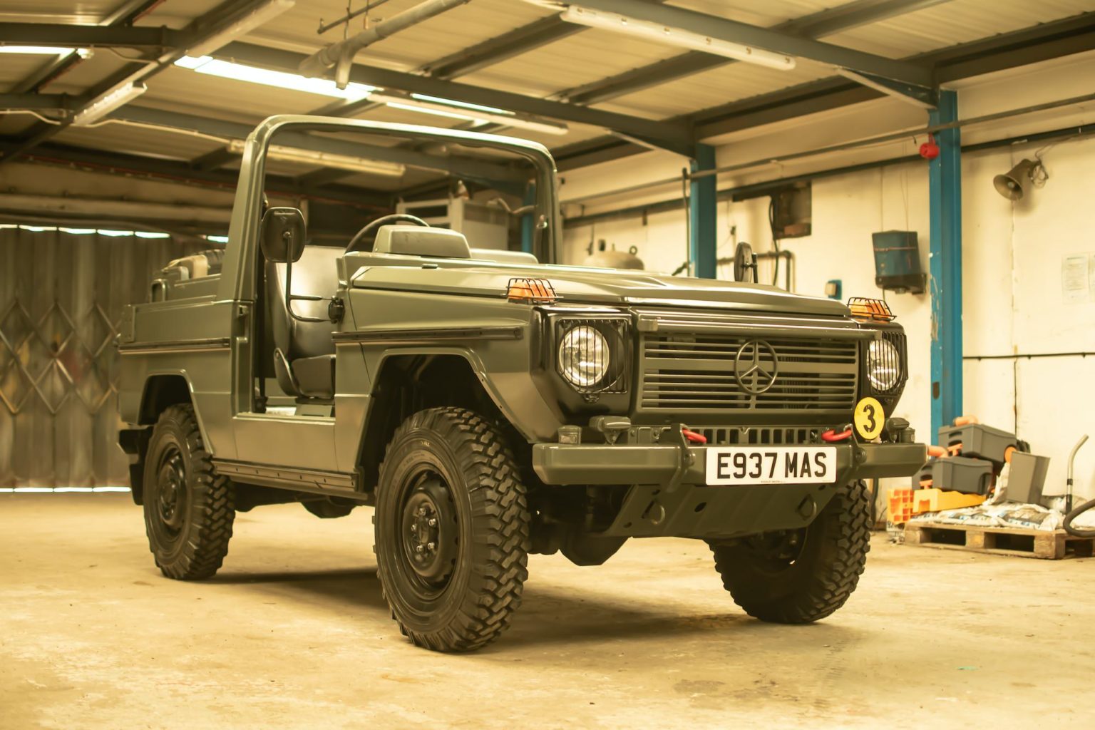 For Sale: An Ex-Singapore Army Mercedes-Benz G Wagon "Wolf"