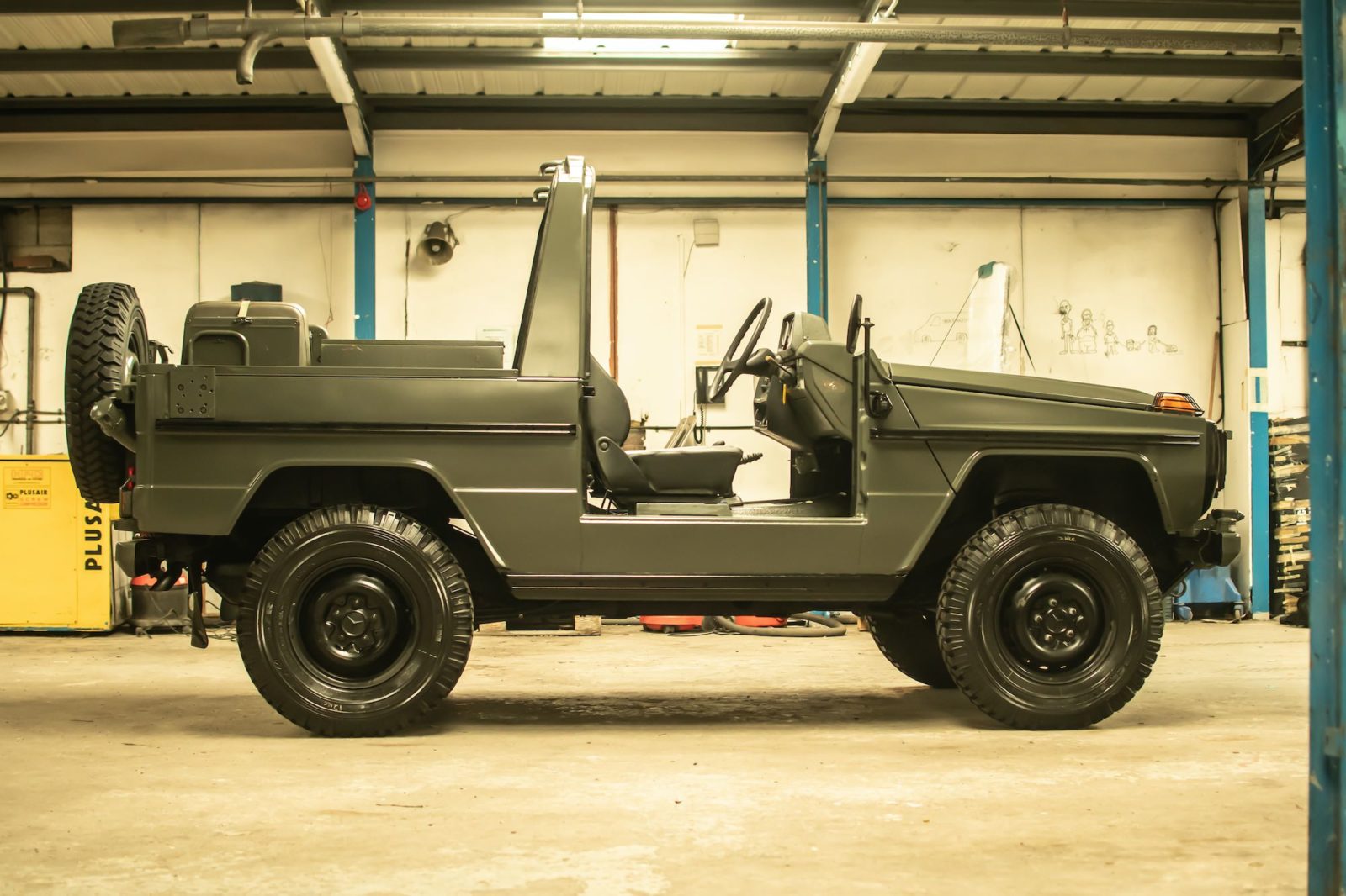 For Sale: An Ex-Singapore Army Mercedes-Benz G Wagon "Wolf"