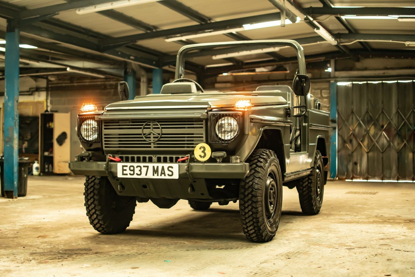 For Sale: An Ex-Singapore Army Mercedes-Benz G Wagon "Wolf"