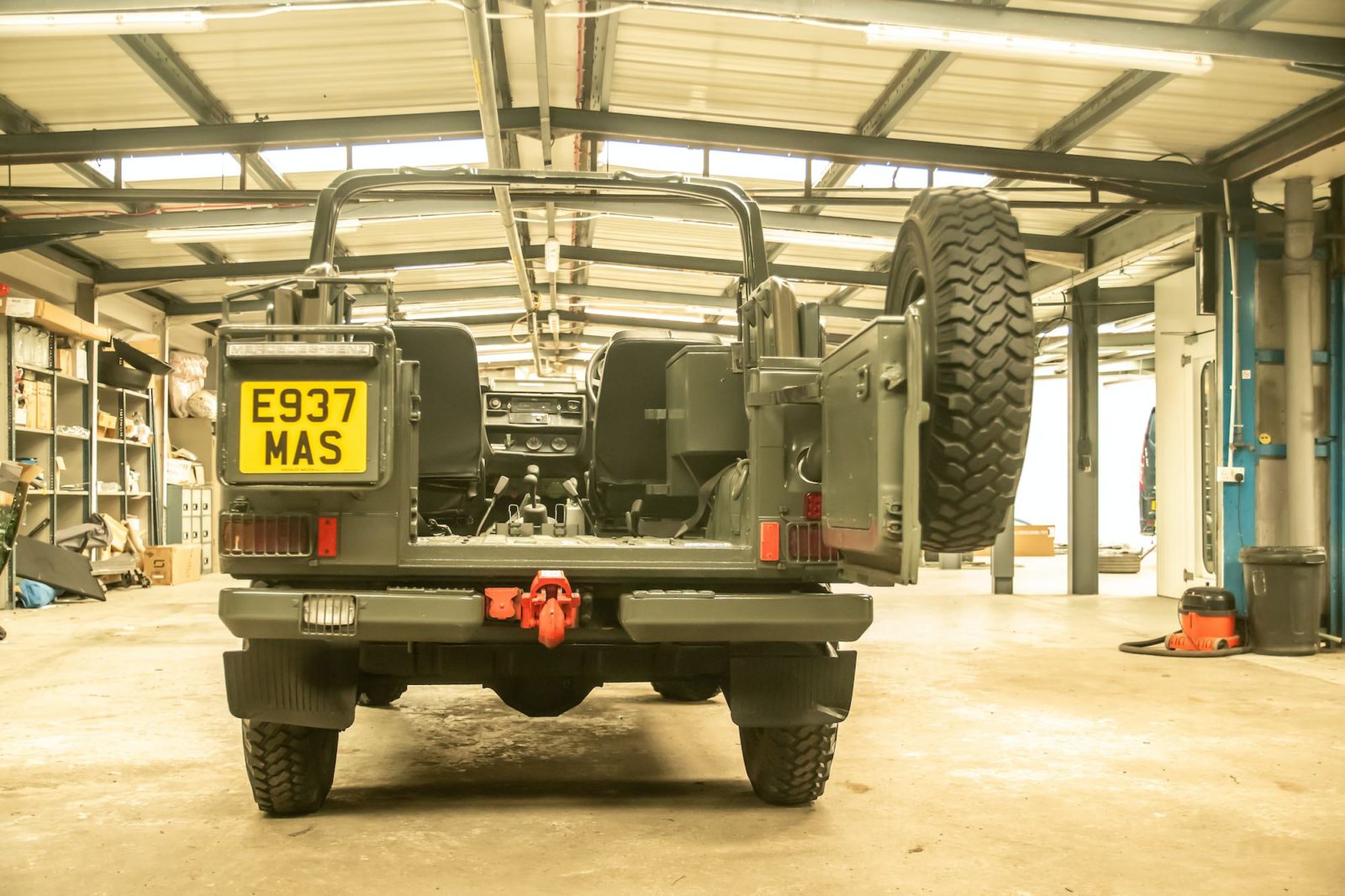 For Sale: An Ex-Singapore Army Mercedes-Benz G Wagon "Wolf"