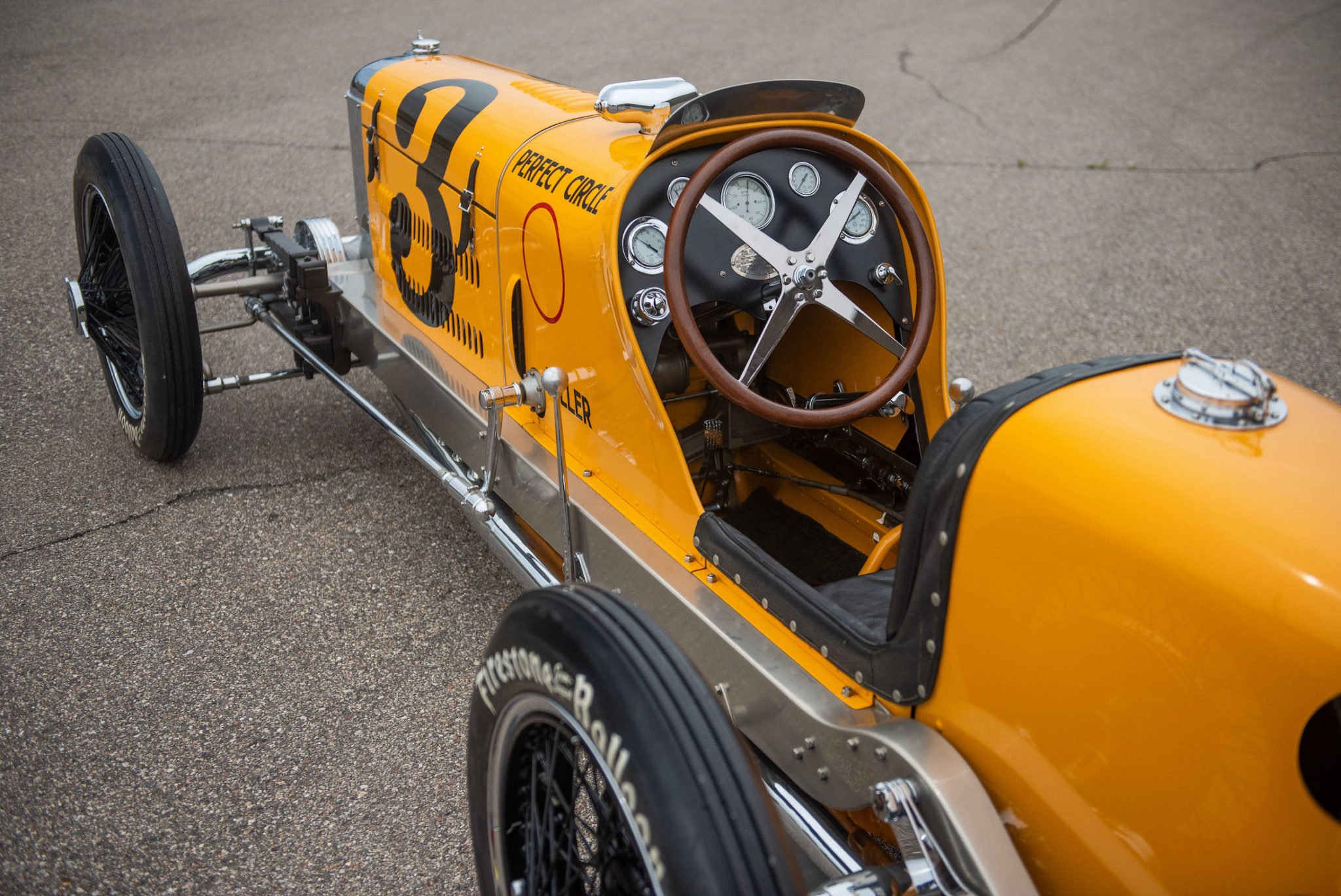 The Miller 91 Supercharged Front Drive "Perfect Circle" Indianapolis