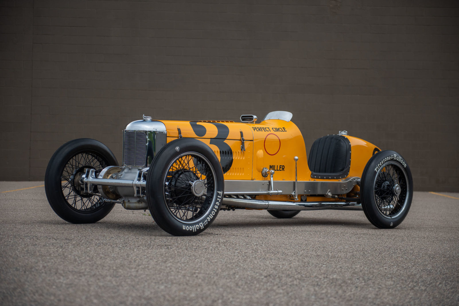The Miller 91 Supercharged Front Drive "Perfect Circle" Indianapolis