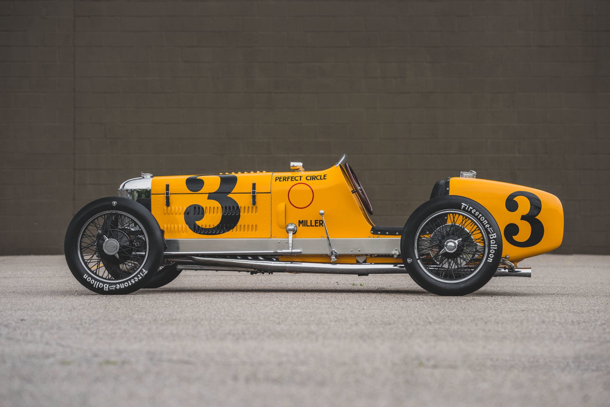 The Miller 91 Supercharged Front Drive "Perfect Circle" Indianapolis