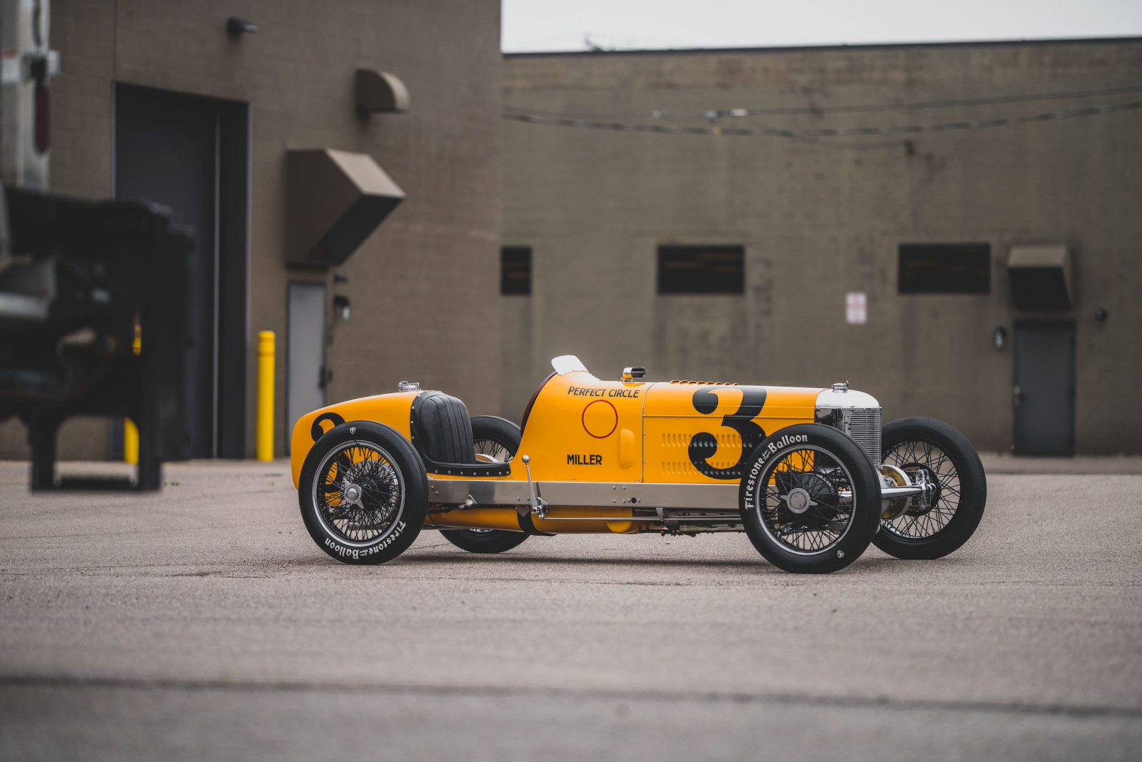 The Miller 91 Supercharged Front Drive "Perfect Circle" Indianapolis