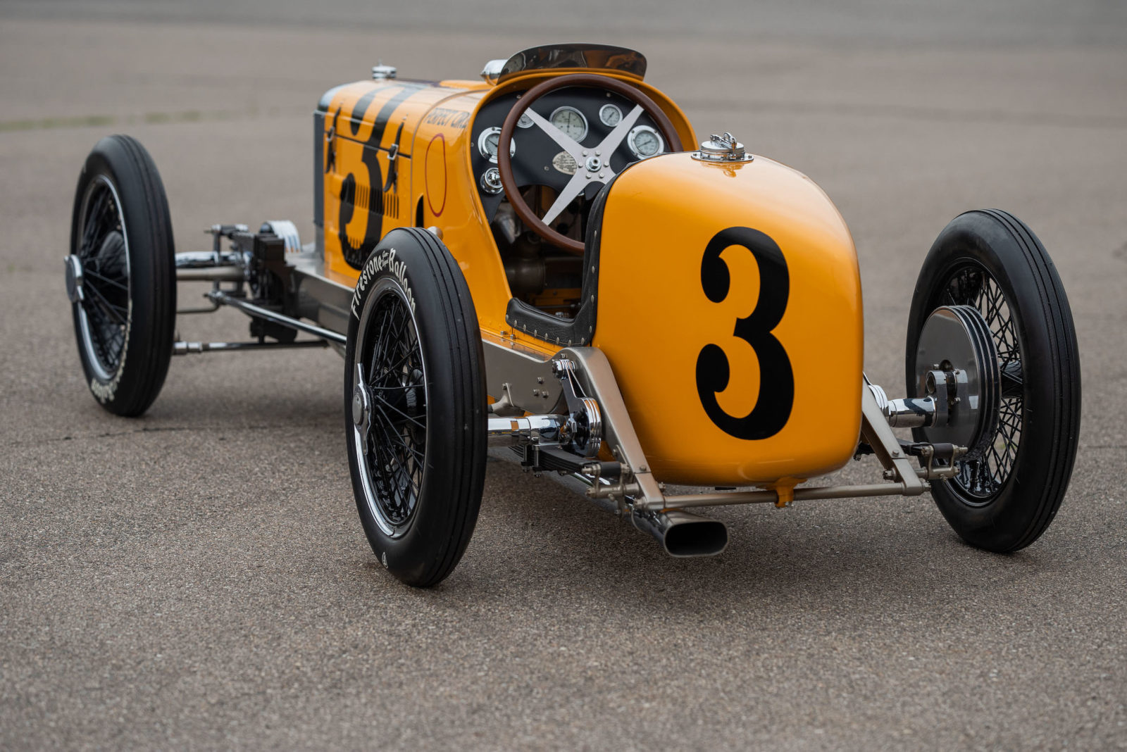 The Miller 91 Supercharged Front Drive "Perfect Circle" Indianapolis