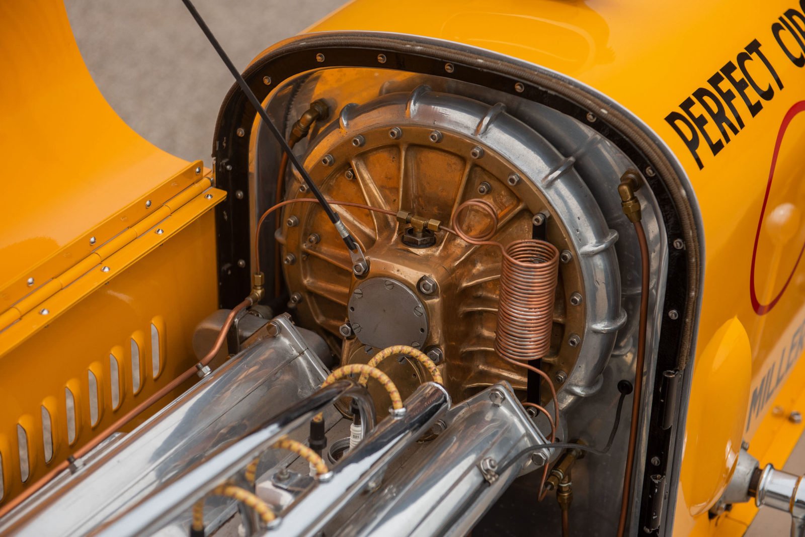 The Miller 91 Supercharged Front Drive "Perfect Circle" Indianapolis