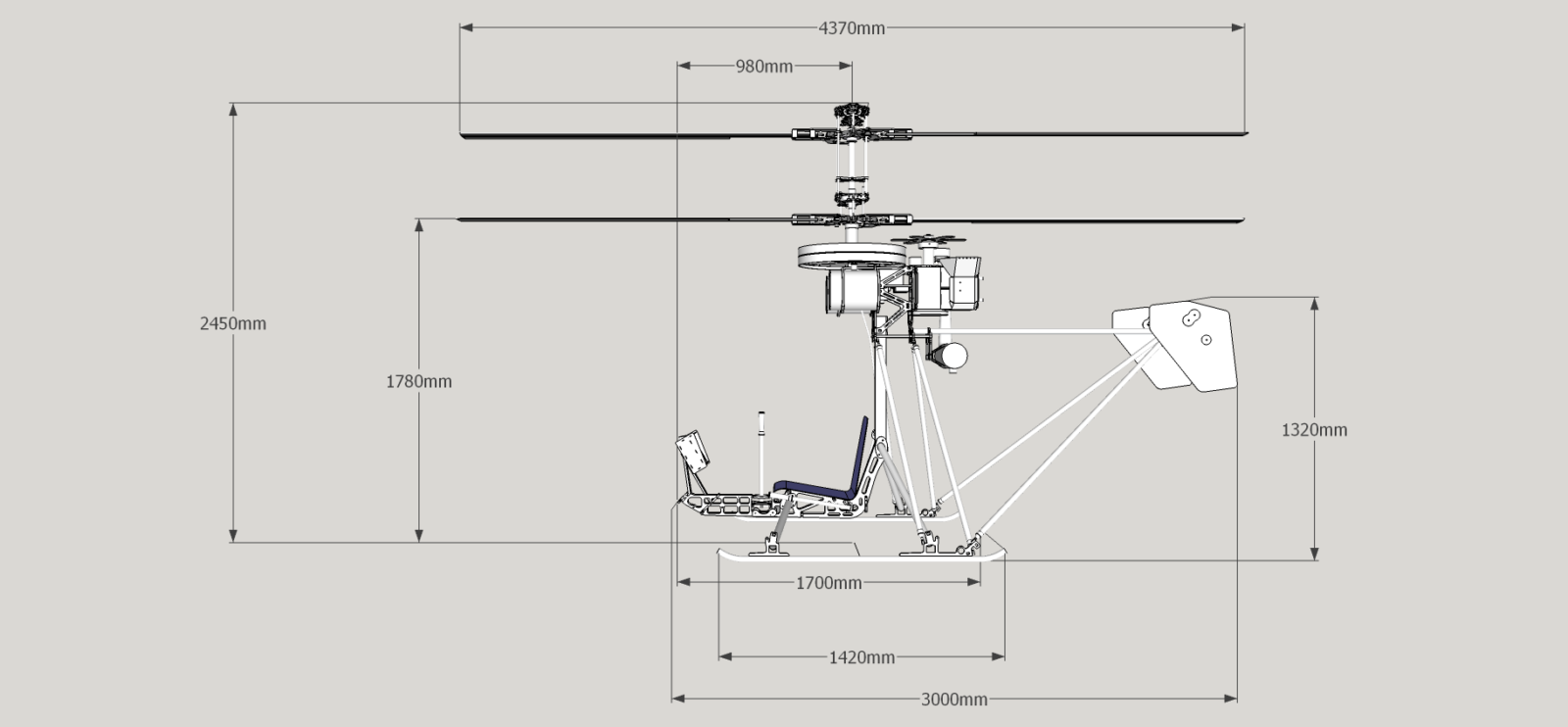 This Is The Mirocopter SCH-2A – The Cheapest Production Helicopter On Earth