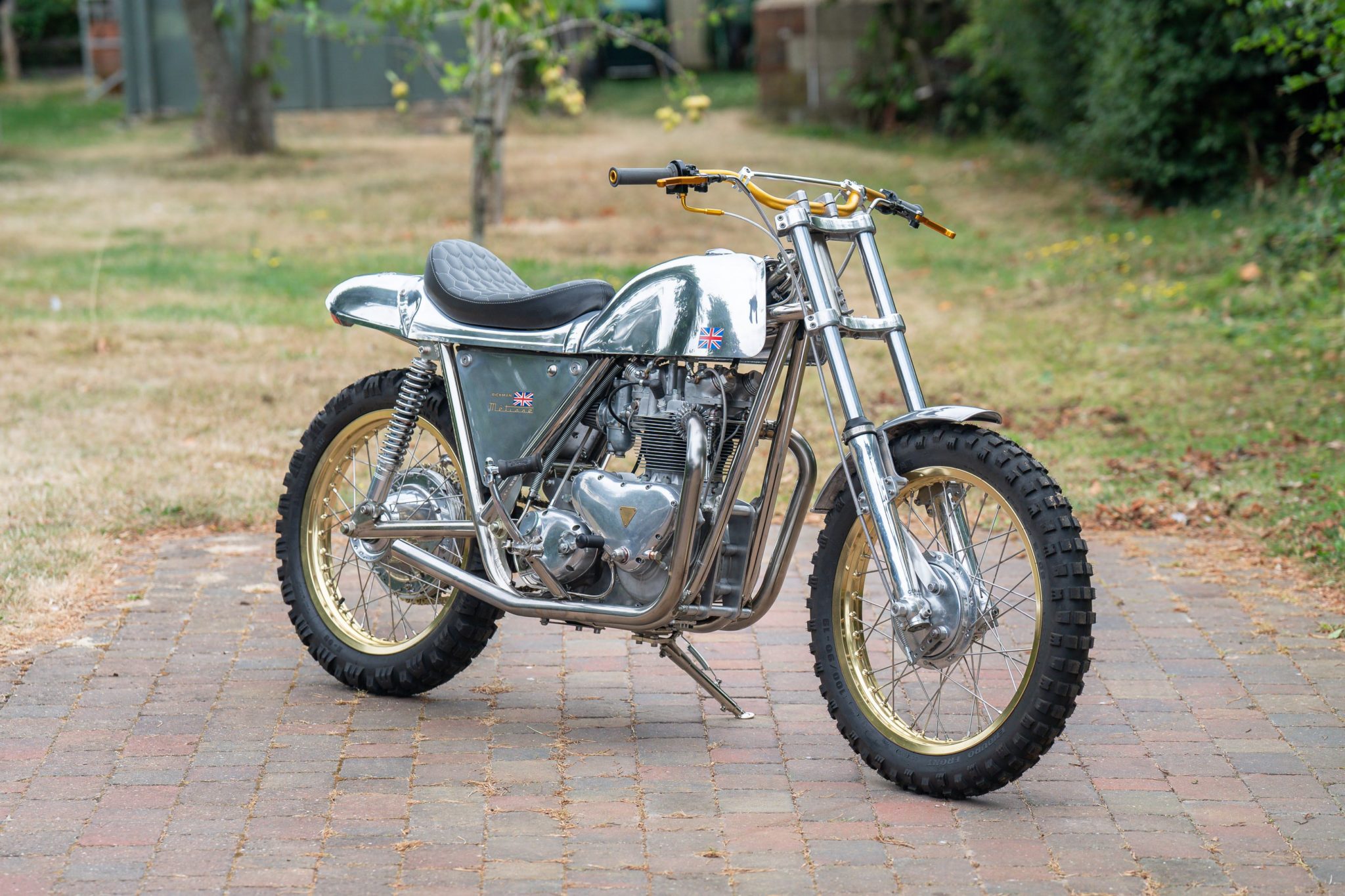 Brand New Classic: A Freshly-Built Rickman Metisse Triumph Scrambler