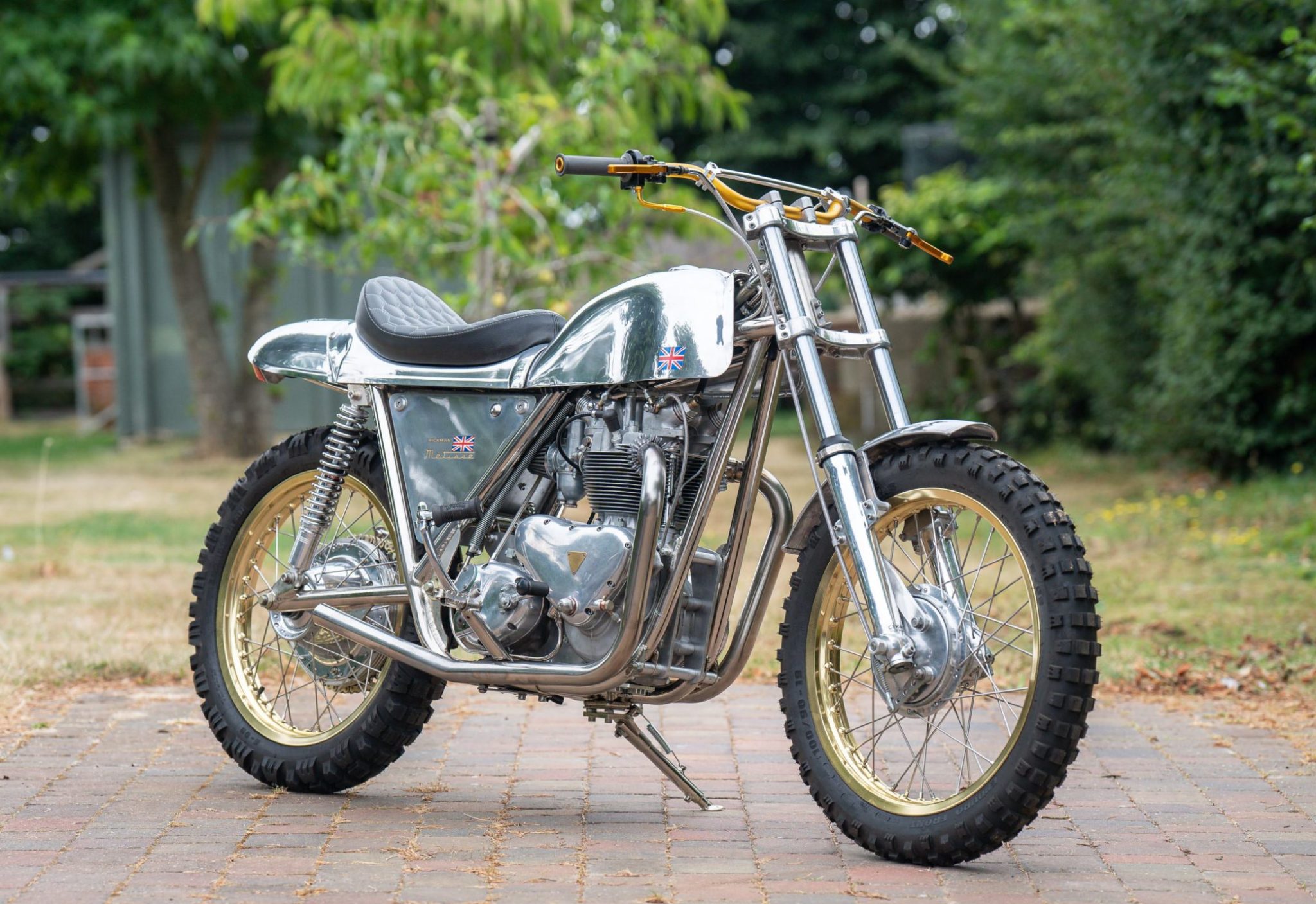 Brand New Classic: A Freshly-Built Rickman Metisse Triumph Scrambler