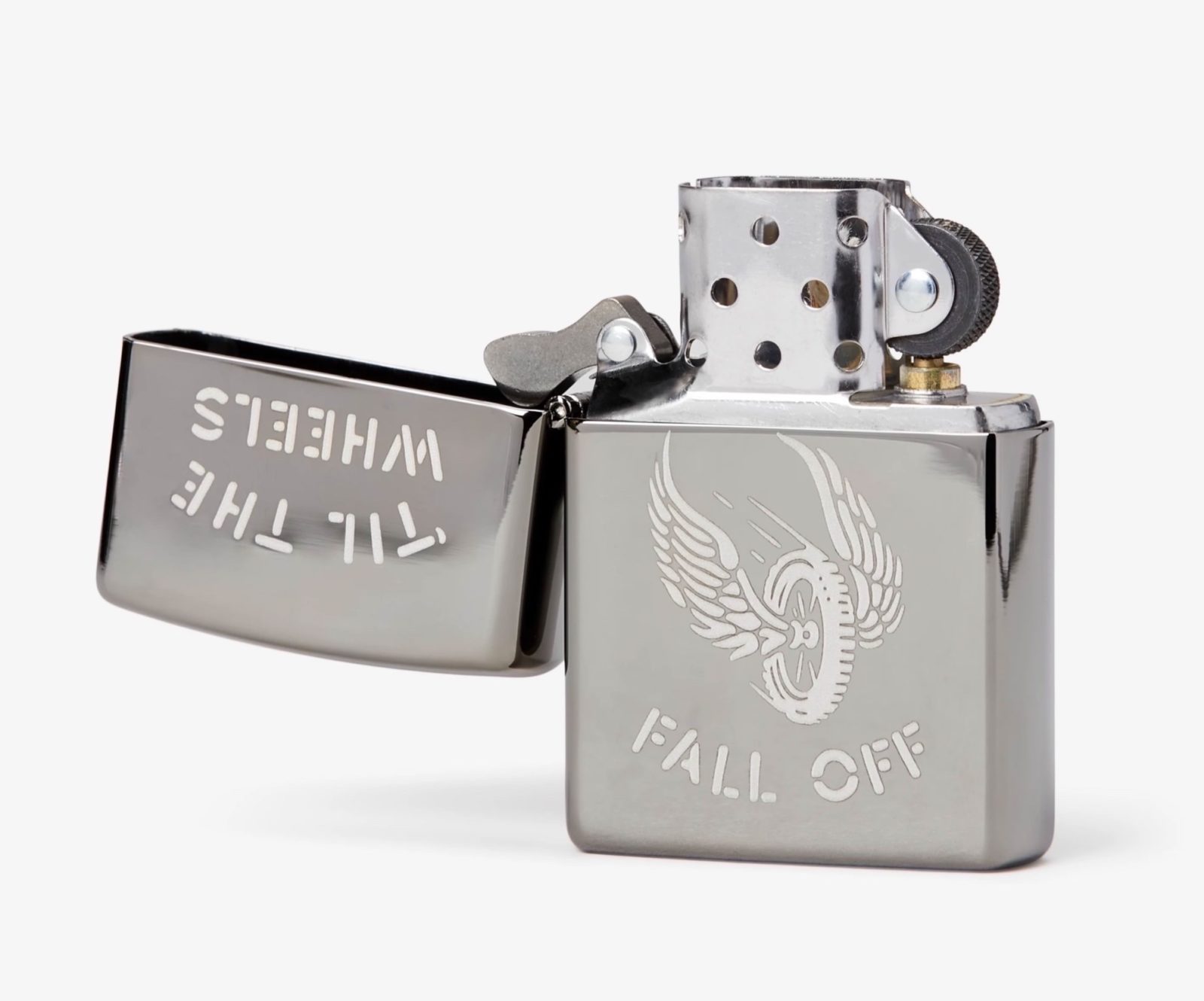 "'Til the Wheels Fall Off" Zippo Windproof Lighter