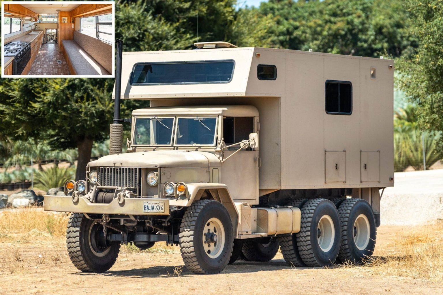 AM General M35A2 6x6 Overland Camper Rig "Deuce And A Half"