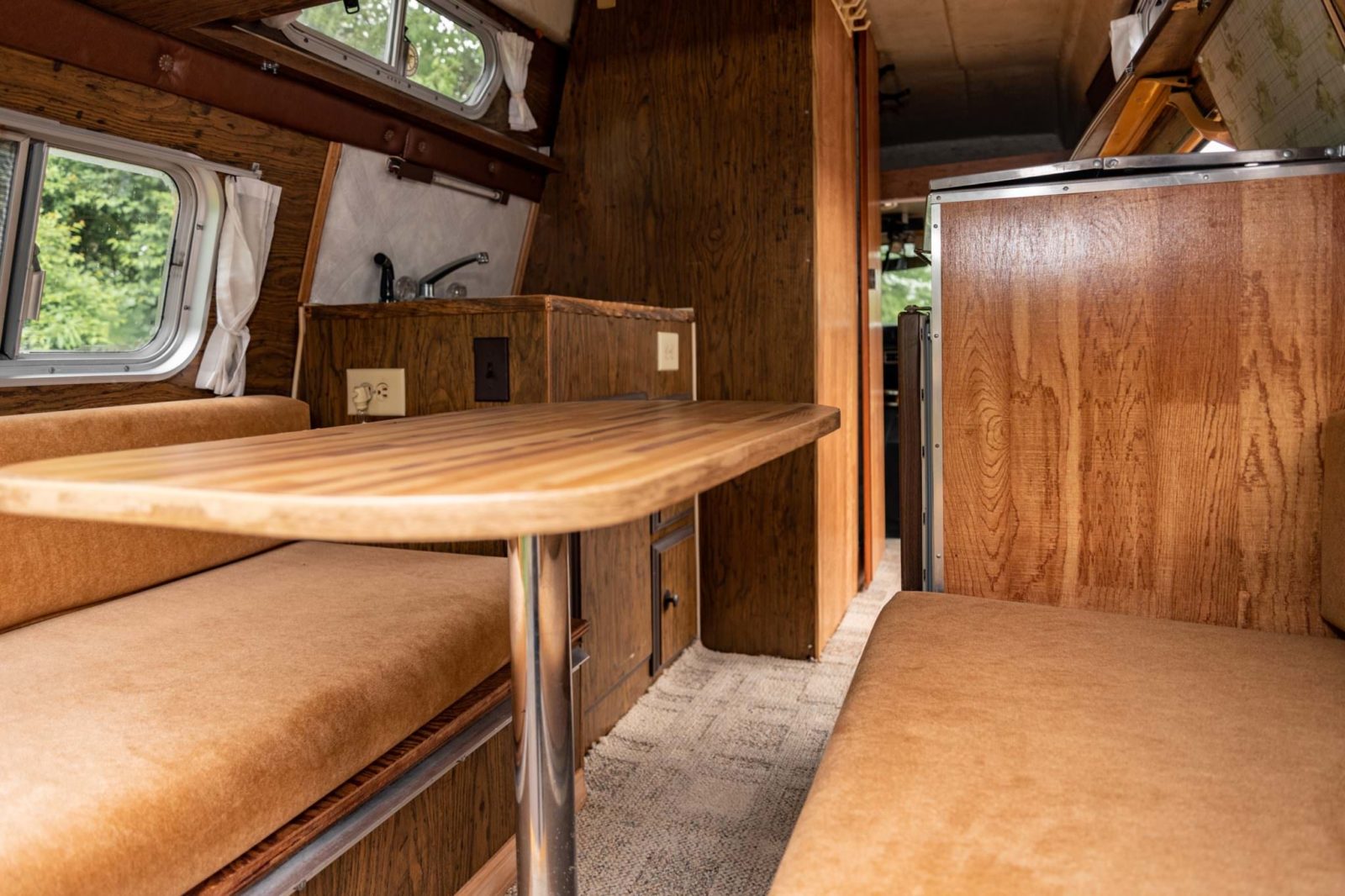 A Retro Home On Wheels: 1974 Dodge Tradesman B300 Camper Van