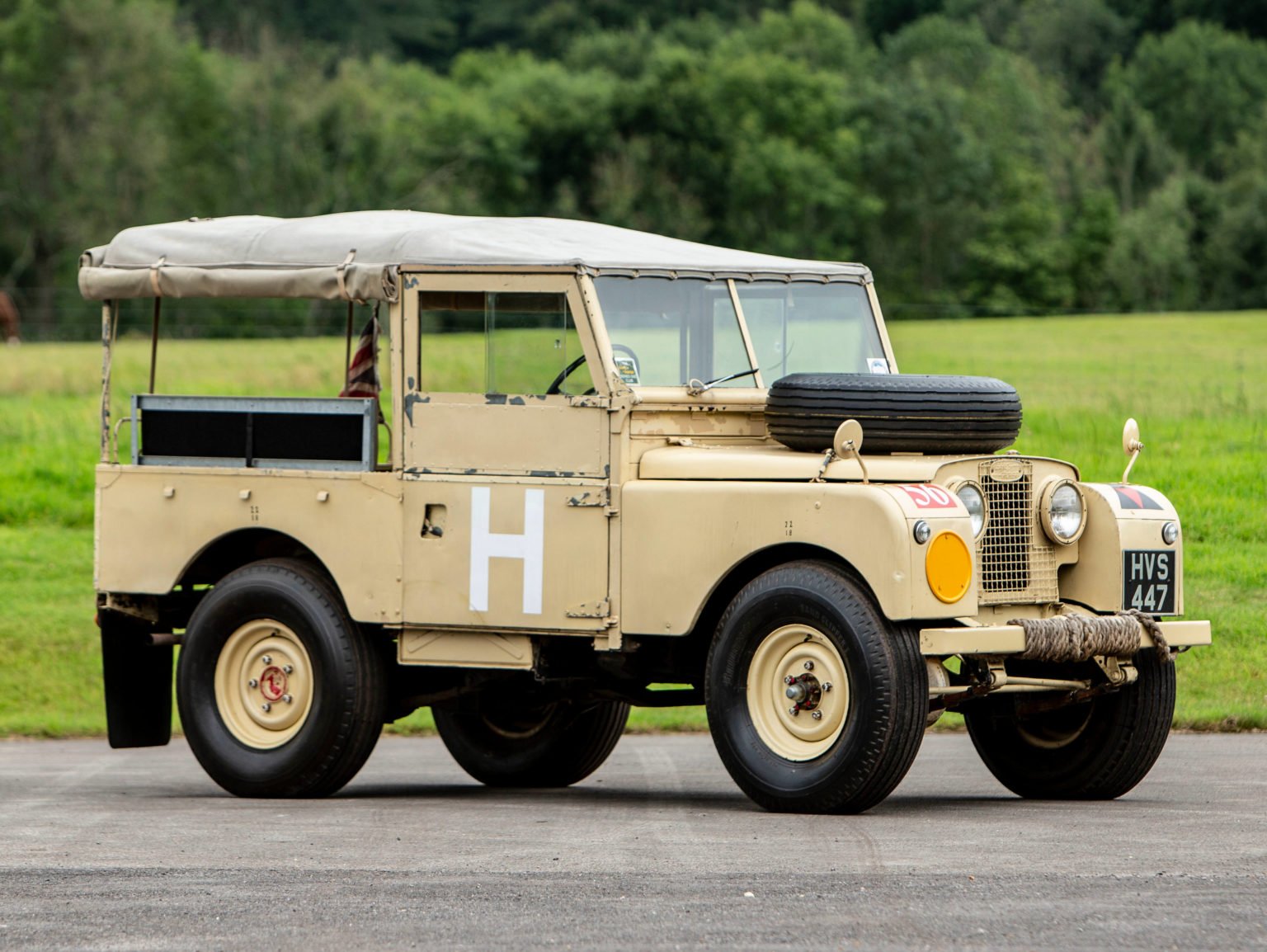 Land Rover Series I: An "Operation Musketeer" Suez Crisis Veteran