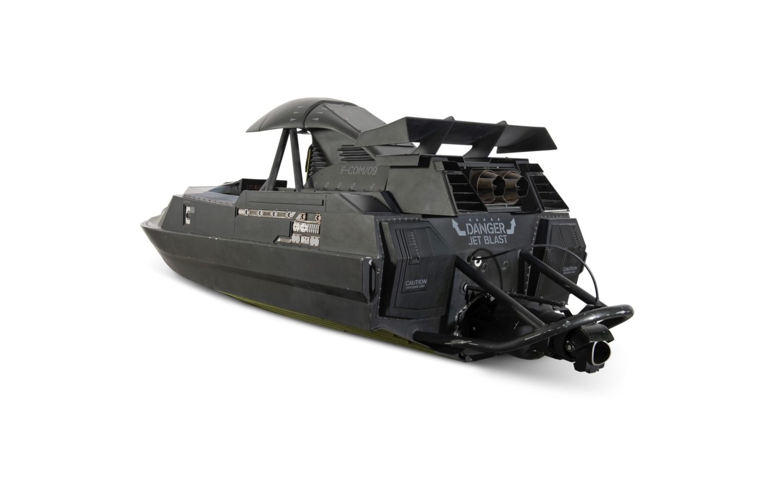 The Q Boat From James Bond's "The World Is Not Enough"