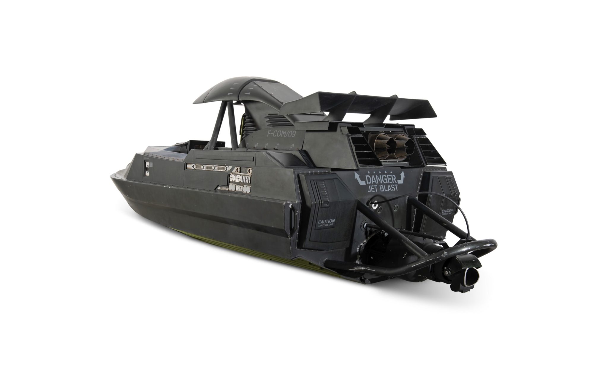 The Q Boat From James Bond's "The World Is Not Enough"