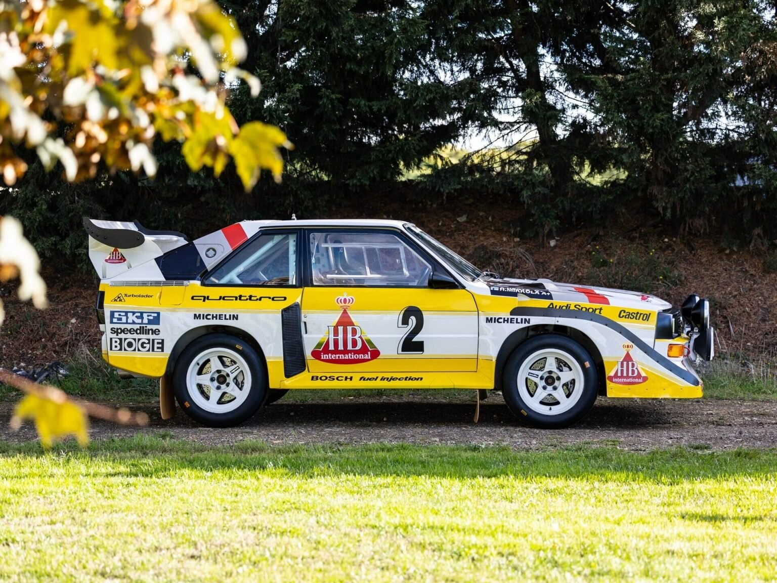 For Sale: A Rare 1985 Audi Sport quattro S1 E2 Group B Works Racer