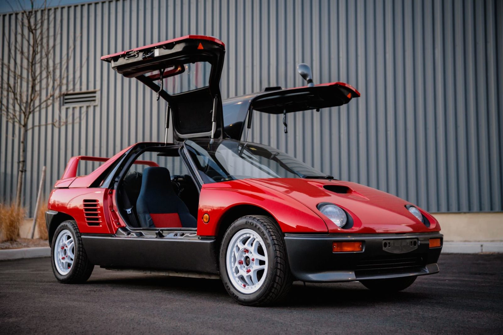An Affordable Mid-Engined Gullwing Sports Car: The Autozam AZ-1