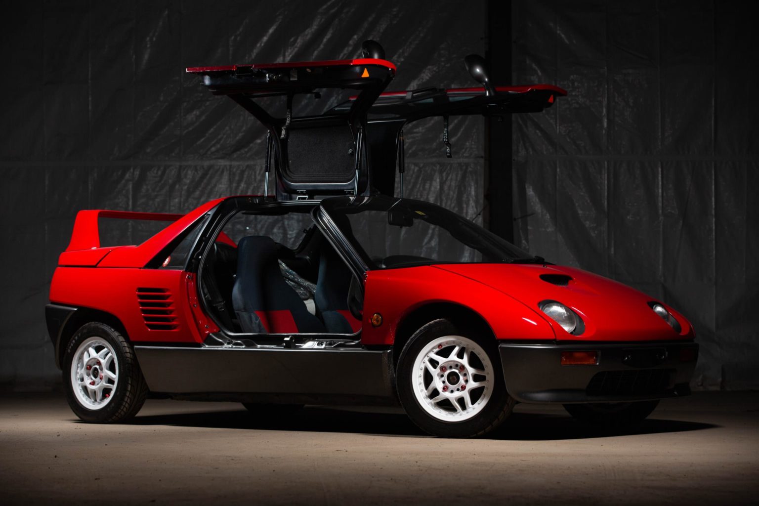 An Affordable Mid-Engined Gullwing Sports Car: The Autozam AZ-1