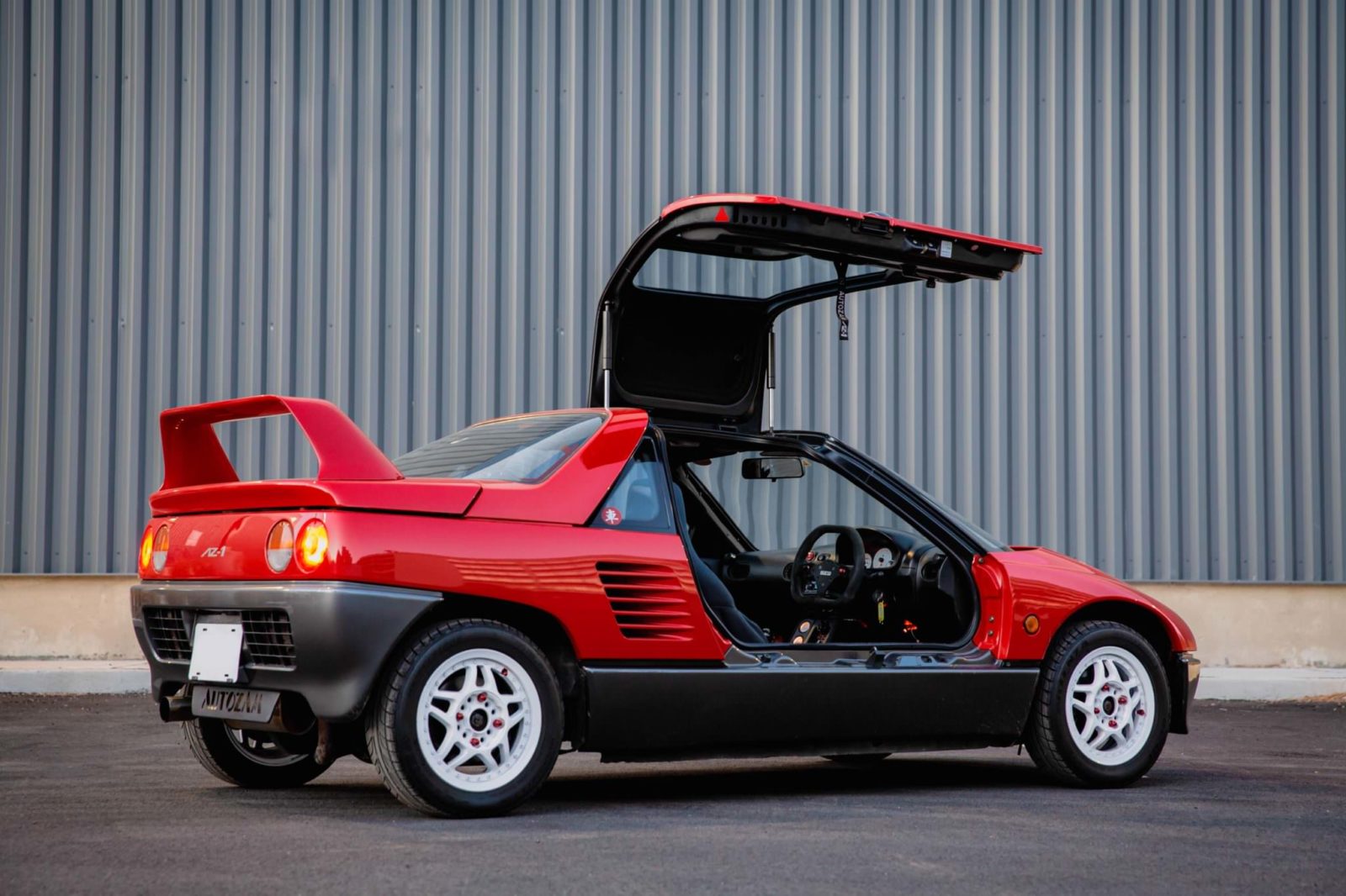 An Affordable Mid-Engined Gullwing Sports Car: The Autozam AZ-1