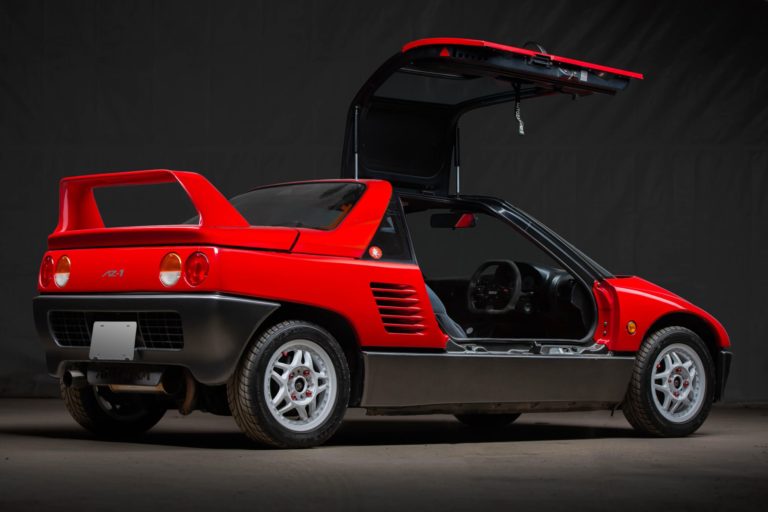 An Affordable Mid-Engined Gullwing Sports Car: The Autozam AZ-1