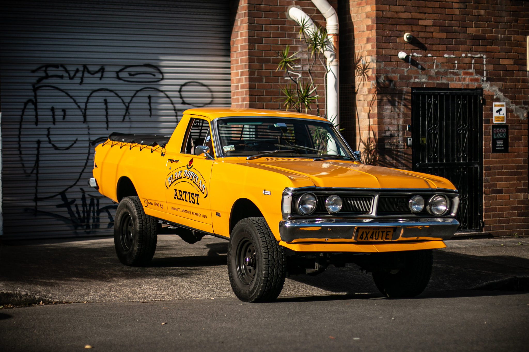 For Sale: Blak Douglas' Rare Ford Falcon XY 4X4 Ute