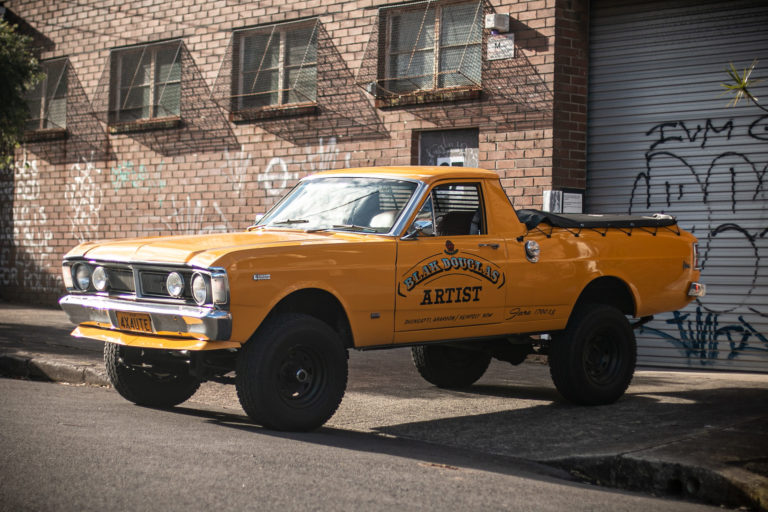 For Sale: Blak Douglas' Rare Ford Falcon XY 4X4 Ute