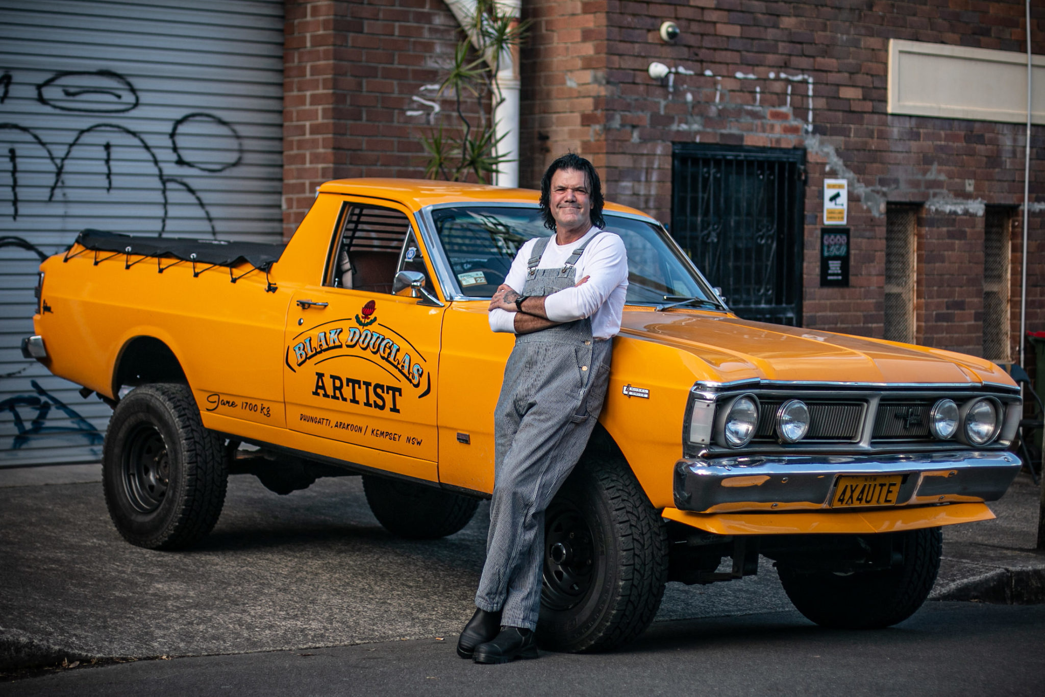 For Sale: Blak Douglas' Rare Ford Falcon XY 4X4 Ute