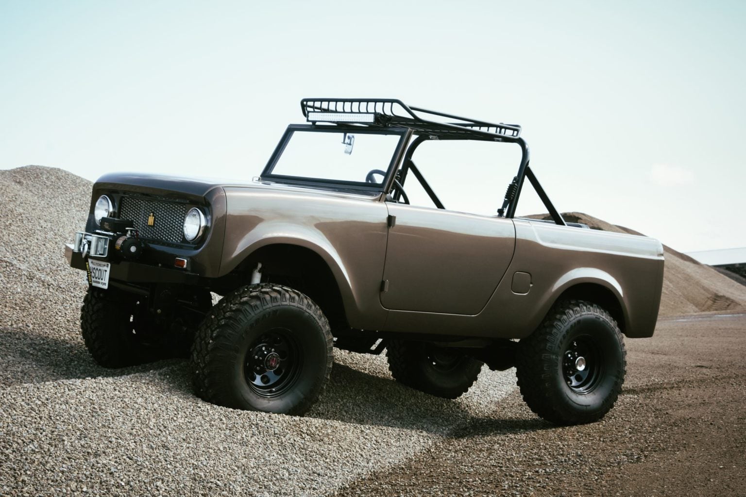 Adventure Machine: A 327 V8 Swapped International Harvester Scout 80