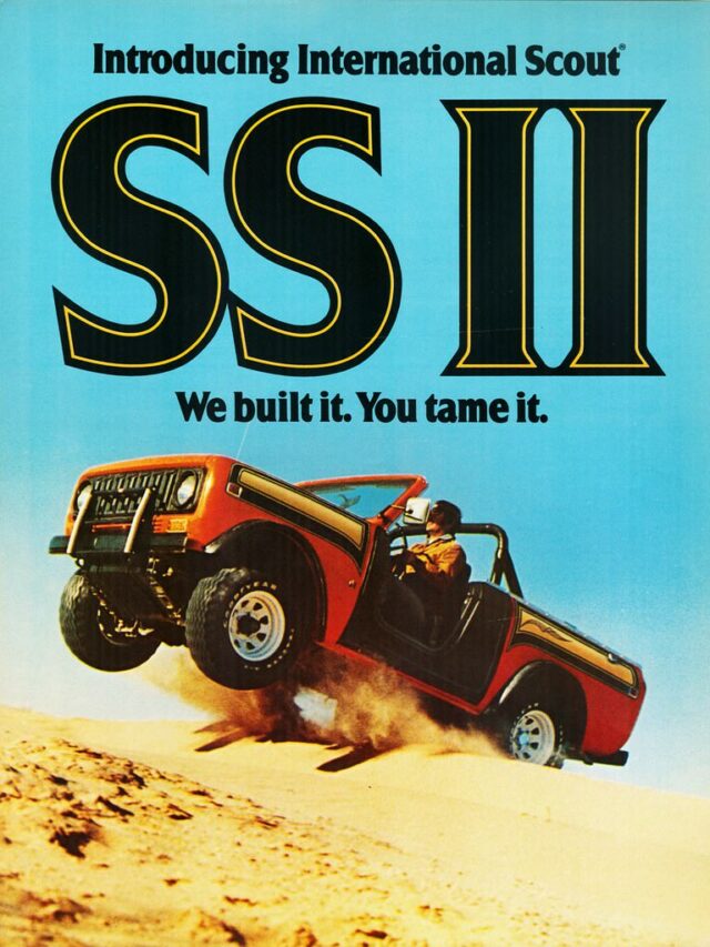 For Sale: A Restored International Scout SSII "Super Scout II"