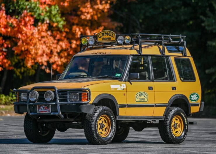 For Sale: A Rare Land Rover Discovery Camel Trophy Limited Edition
