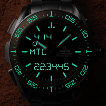 The World's First Interplanetary Watch - The Omega Speedmaster X-33 ...