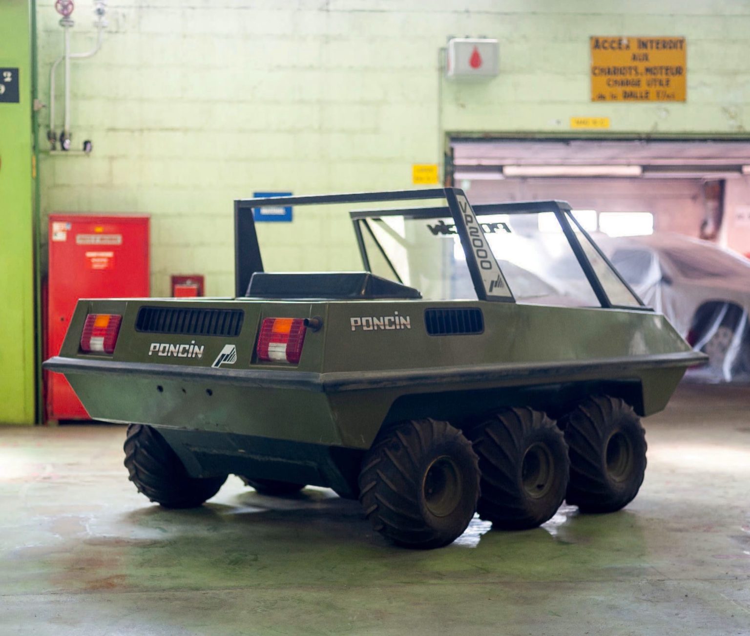 A Rare 6x6 "Lunar Jeep" – The Poncin VP2000