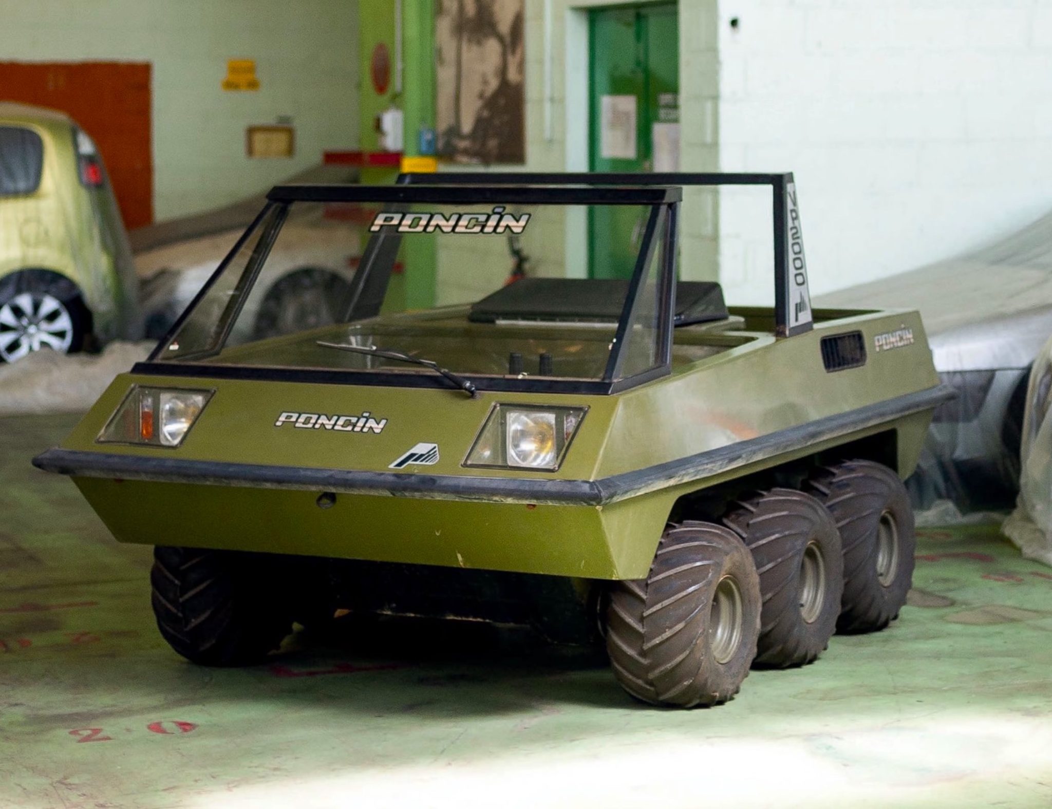 A Rare 6x6 "Lunar Jeep" – The Poncin VP2000