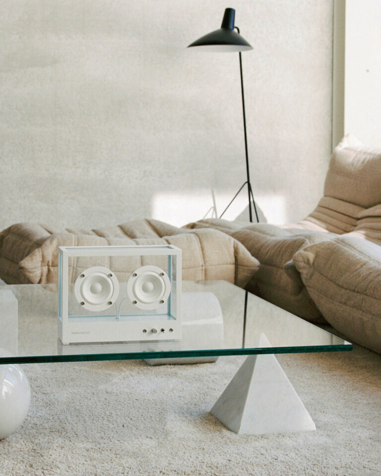 The Small Transparent Speaker