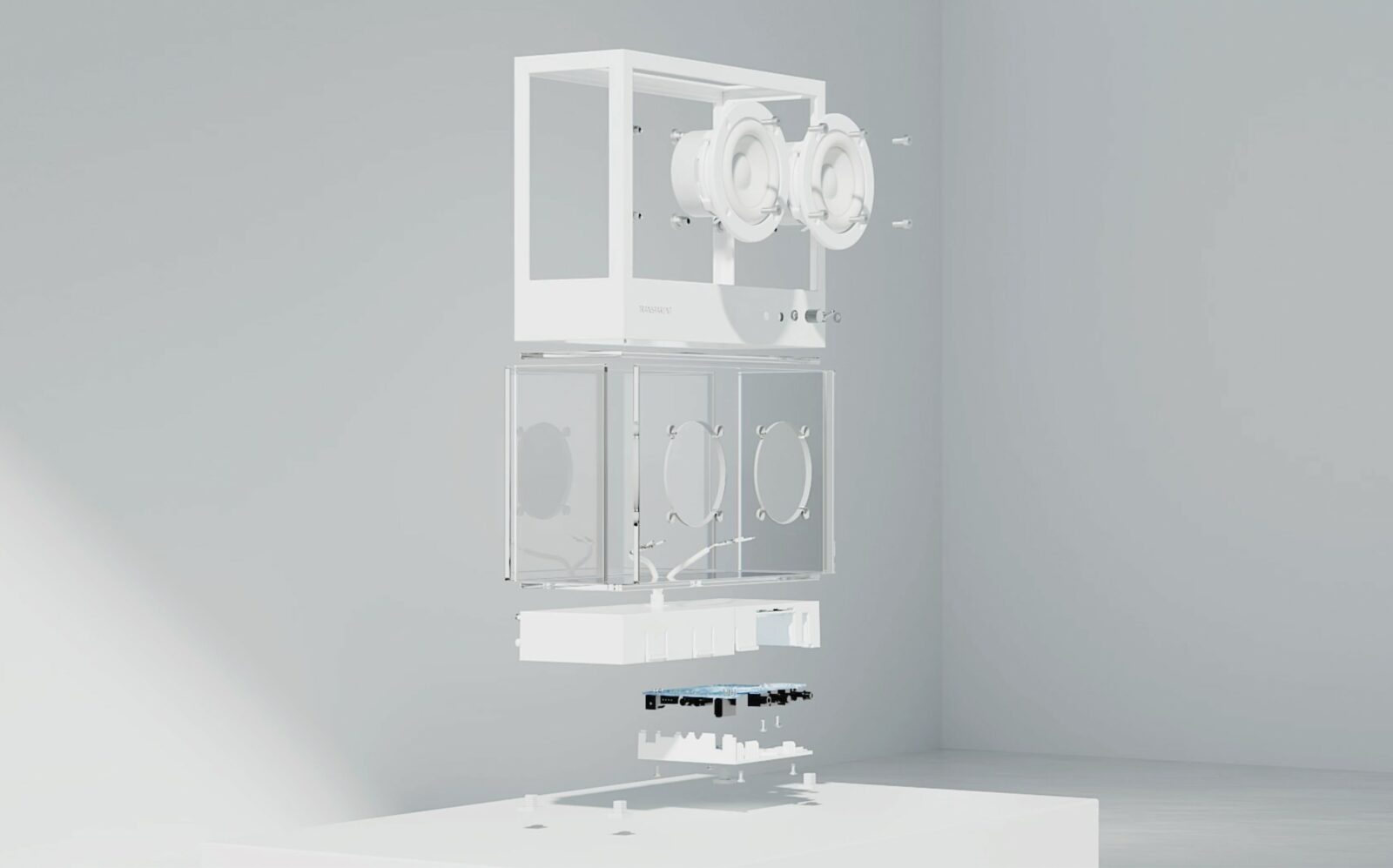The Small Transparent Speaker