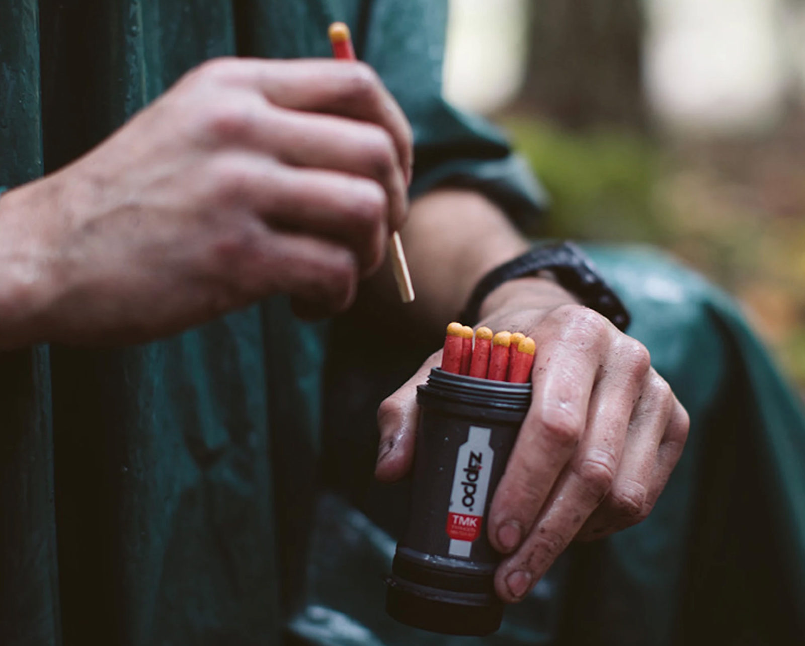 The Zippo Typhoon Match Kit