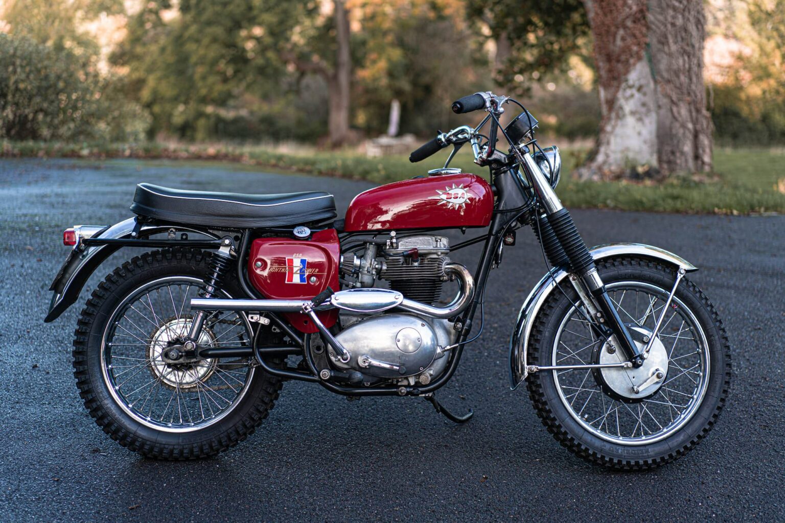 1967 BSA Hornet – A Factory-Built "Desert Sled"
